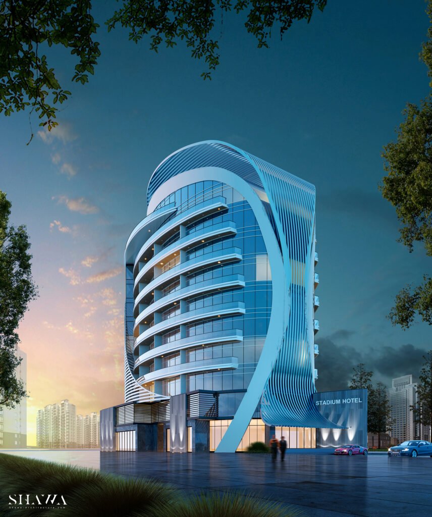 STADIUM HOTEL - shawa architecture
