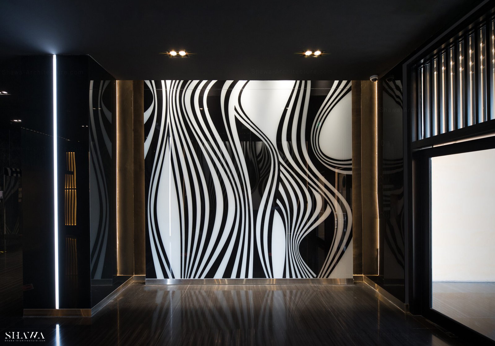 SERINA BUILDING ENTRANCE LOBBY & CORRIDORS - shawa architecture