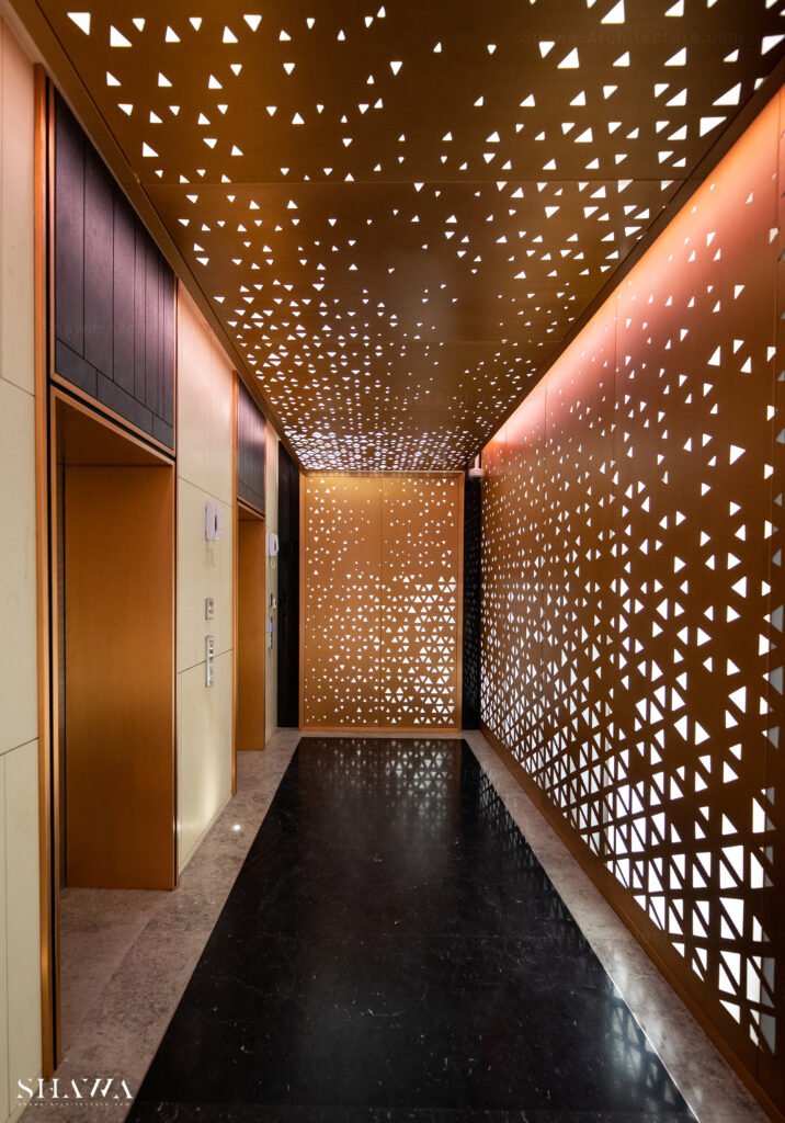 REGINA TOWER ENTRANCE LOBBY & CORRIDORS - shawa architecture