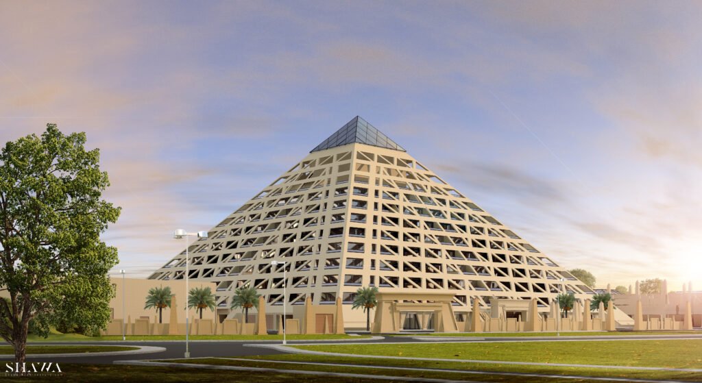 PYRAMID BUILDINGS - shawa architecture