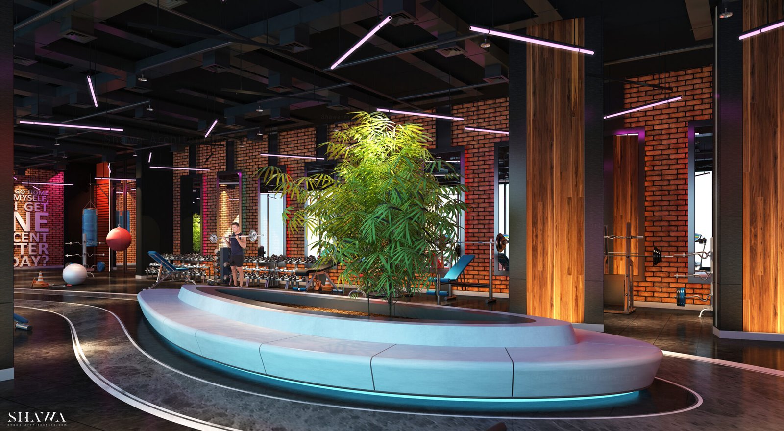 AL JAWHARA TOWER – GYM - shawa architecture