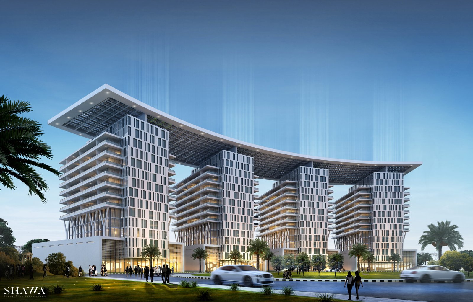 RESIDENTIAL BUILDING COMPOUND - shawa architecture